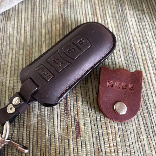 Leather Car Key Case for S Class, Key Holder for E Class, Key Fob for C ...