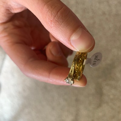 Hammered Meteorite and Guitar String Black Tungsten Ring Tungsten ...