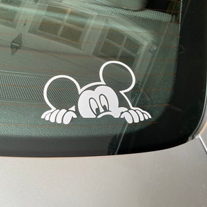 Mickey Mouse Vinyl Decal Car Window, Mirror, Bumper, Laptop, Yeti ...