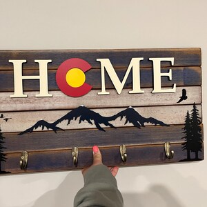 Colorado Welcome Sign Colorado Wall Art Colorado Gift - Etsy