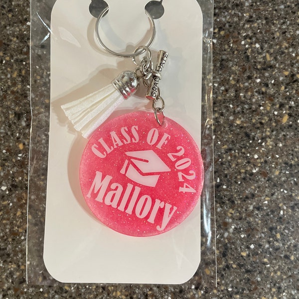 Personalized Cheerleader Name Keychains Dance Keychain Cheer Backpack ...