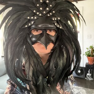 Angel Leather Mask - Etsy