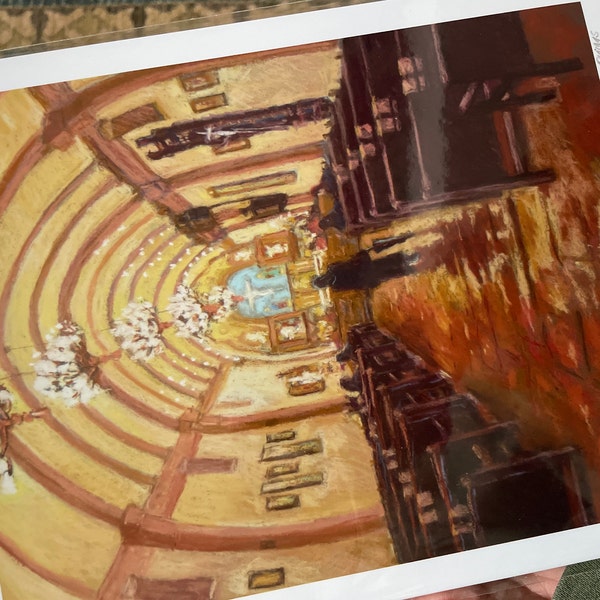 CALIFORNIA SIERRAS 6 Note Card Set From Original Paintings by Rhett R ...