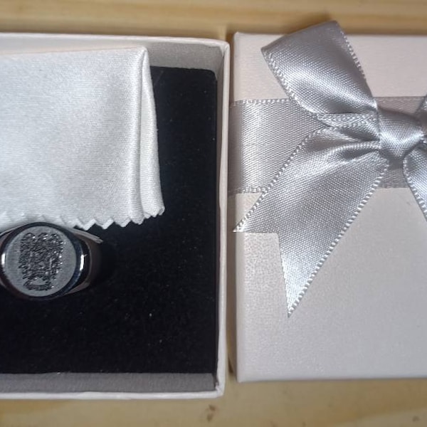 Personalized Family Crest Signet Ring | Customized Wax Seal Family ...