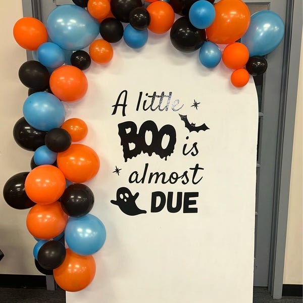 A Little Boo is Almost Due SVG, A Little Boo is Almost Due PNG, Little ...