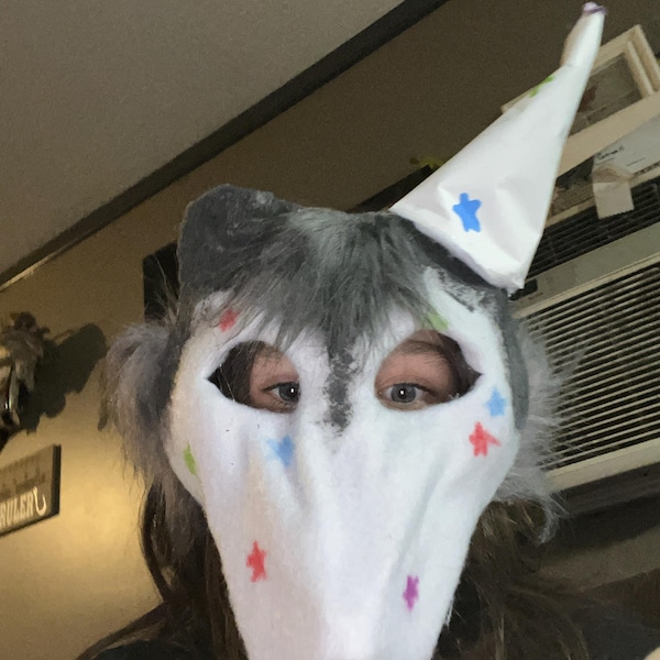 Turkish Angora Cat - Therian Mask - Etsy