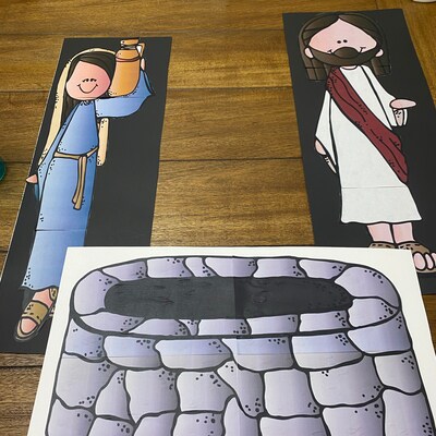 The Woman at the Well Clip Art Combo Pack - Etsy