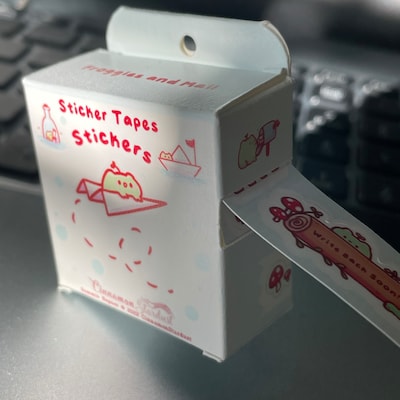 Cute Frog Mail Stickers Sticker Tape Box of Stickers Mail Stickers ...