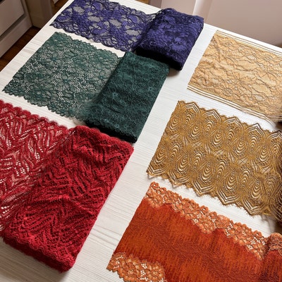 Sample of Lace, Swatches of Lace Trims - Etsy
