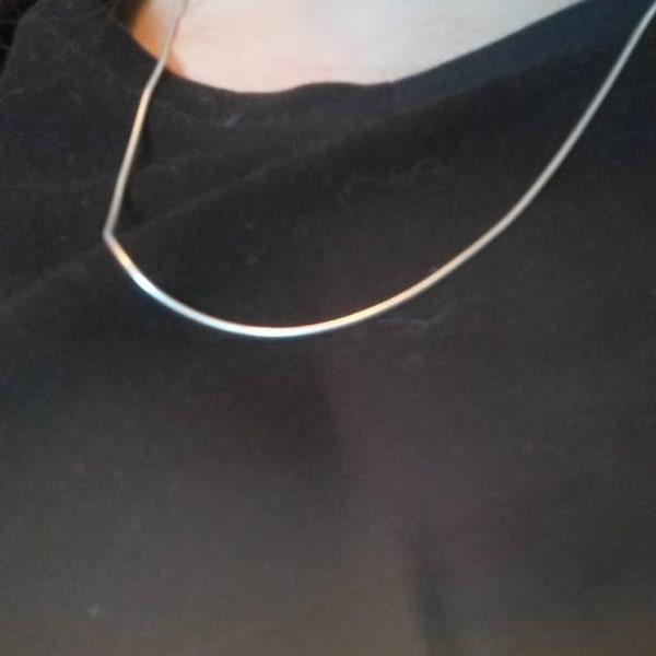 Snake Chain, 1mm Snake Chain, Sterling Silver Chain, .925 , All Lengths ...