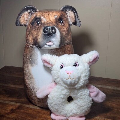 Pig Storage Jar With Lid Large and Small Pottery Canister - Etsy