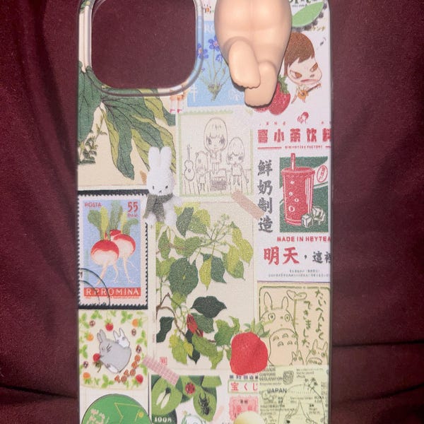 Smiski Phone Case – Kawaii Aesthetic Clear Cover for iPhone 16 15 14 13 ...