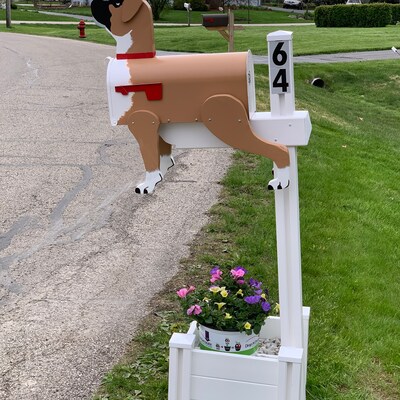 Boxer Mailbox - Etsy