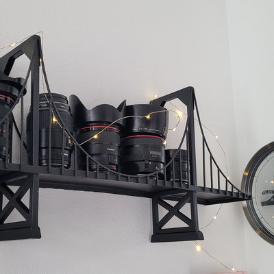 Metal Bridge Wall Shelf San Fransisco Bridge, Bridge Wall Art Modern ...