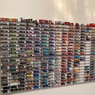 1/64 Scale Display Case for 28 Diecast Cars Storage Wall Stand - Etsy
