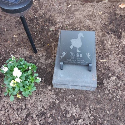 Custom Duck Goose Memorial Stone, Pet Tombstone for Duck Goose, Duck ...
