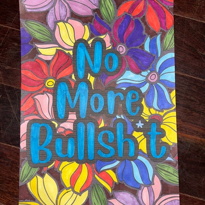 BPD Borderline Personality Disorder Coloring Pages Positive ...