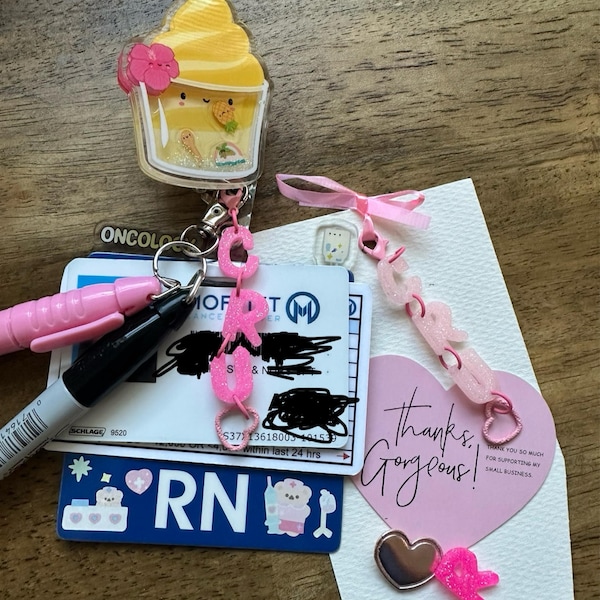 Custom Badge Charm, Badge Reel, Badge Charm, Nurse Badge Reel, Nurse ...