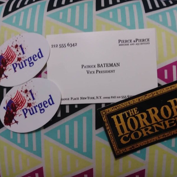I Purged - Horror Sticker Decal - Etsy