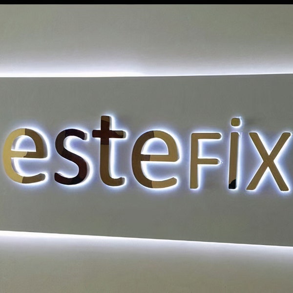 Custom Backlit Sign | Metal Sign | Outdoor Business Sign | Laser Cut ...