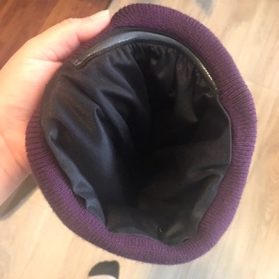 Satin Lined Beanies for Locs & Long Hair Blue / Skull Cap / Beanie Hat ...