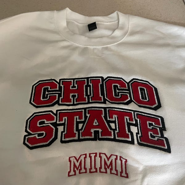 Personalized Logo Embroidered Sweatshirt, Custom Business Logo ...