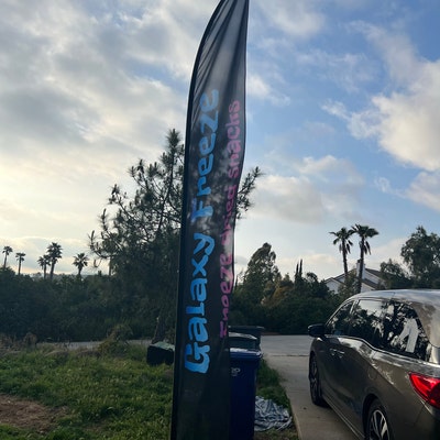 14ft Tall Feather Flags, Custom Flags, Feather, Banner, Banner Flag ...