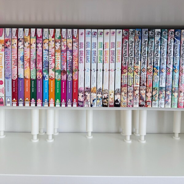 Shelf Riser for Displaying Two Rows of Books on a Single Shelf ...