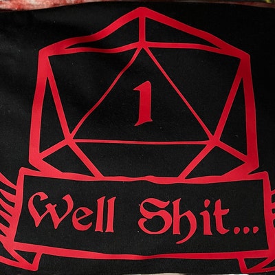 Download D&D Critical Fail Well Shit Pathfinder Gamer Dnd D20 RPG Game ...