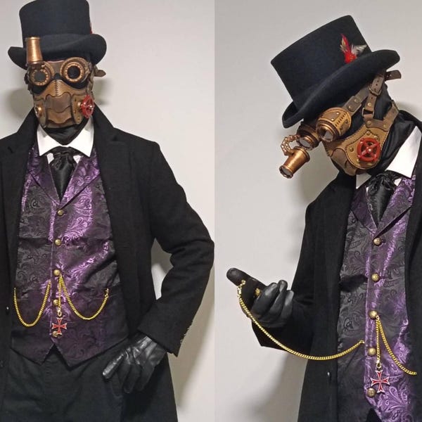 Leather Steampunk Goggles "watchmaker" - Etsy