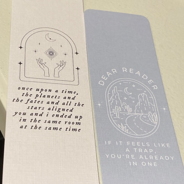 Midnights Inspired Bookmarks - Inspired by Taylor | Dear Reader ...