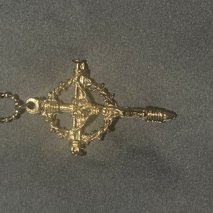 Combat Rosary St. Benedict 3 Inch Crucifix & Red St. Benedict - Etsy