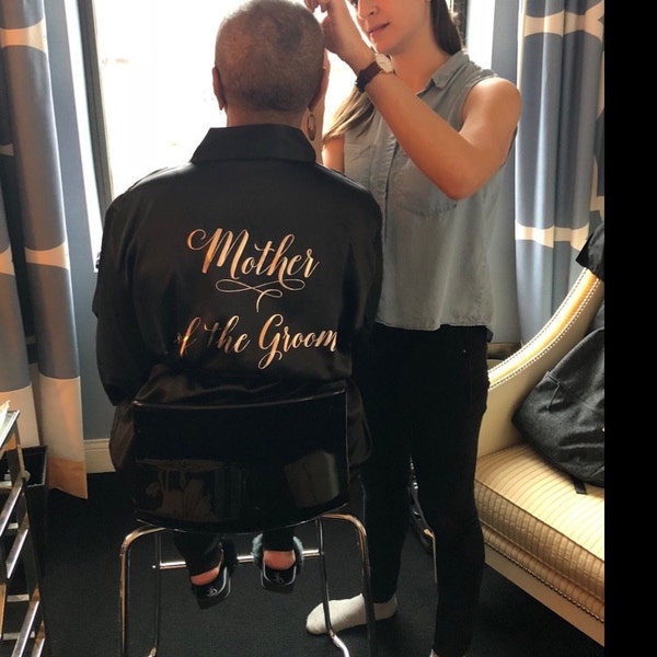 Mother of Bride Robe - Mother of the Groom Robe - Bride Robe - Bride ...