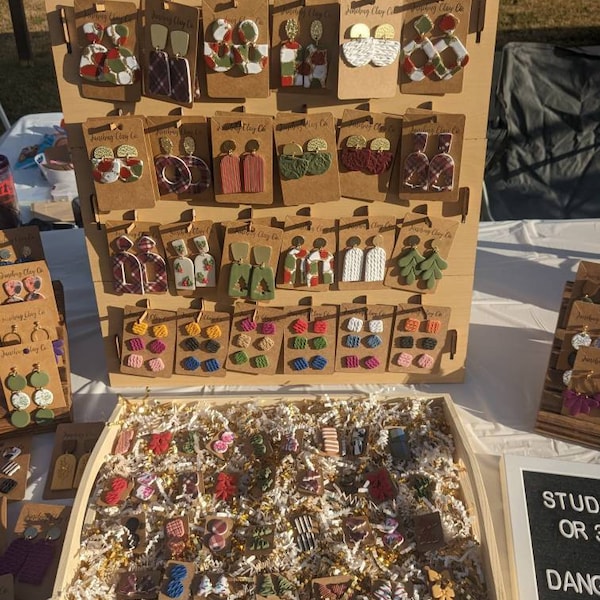 Extra Large Craft Fair Earring Display Stand/retail Earring Display ...