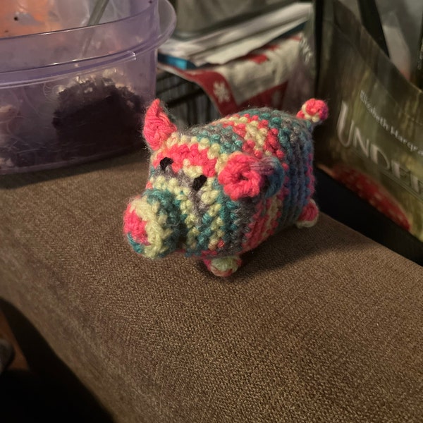 Mini Pig Crochet Pattern: Beginner-friendly Animal Tutorial (PDF) - Etsy