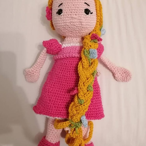 Crochet Pattern Rapunzel (english Pattern) - Etsy