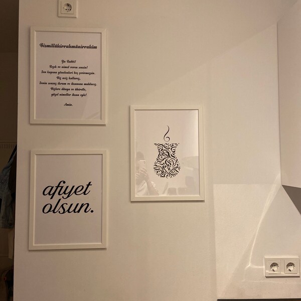 Sofra Duasi Poster Set - Etsy.de