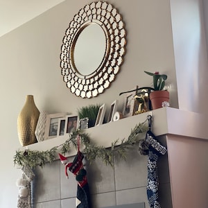 Small Accent Wall Mirror Set 3 Decorative Colorful Mirror of | Etsy