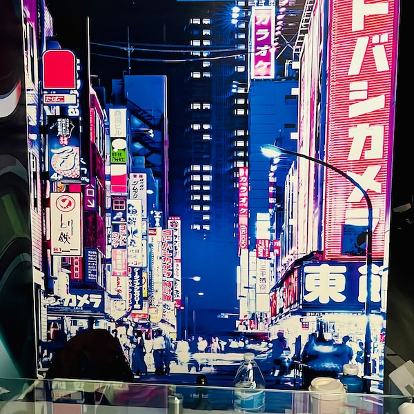 Tokyo City Wallpaper Retro 80's Synth Wave Japan Wallpaper Neon Tokyo ...