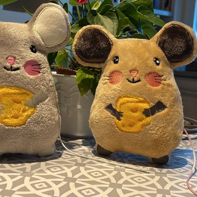Mouse Stuffie ITH Embroidery , Machine Pattern, ITH Mouse Stuffie ...