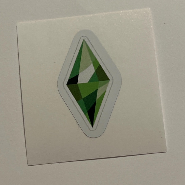 Sticker | Sims 4 Rebranded Plumbob Sticker - Etsy