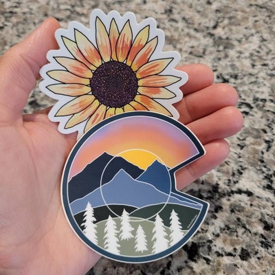 Capitol Peak Sticker - Etsy
