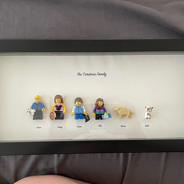 Personalized Mini Me Minifigure Rectangular Large Frame. Last Day for ...