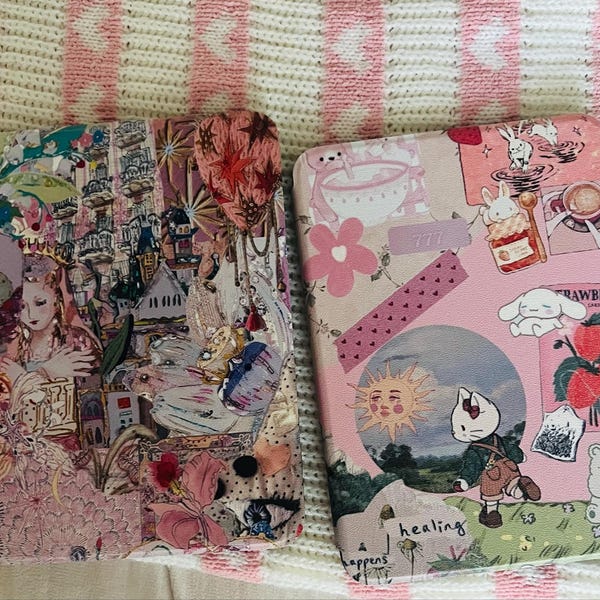 Cartoon Rabbit Cute Kindle Case Custom for Paperwhite 1/2/3/4, Kindle ...