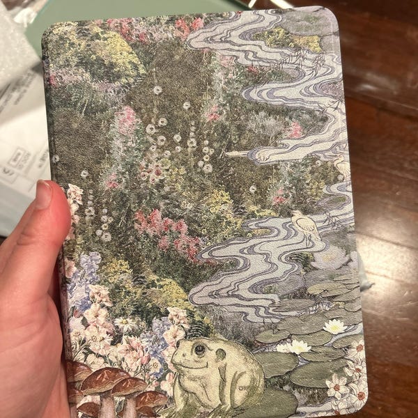 Frog in the Pond Kindle Case Custom for Paperwhite 1/2/3/4, Kindle 2019 ...