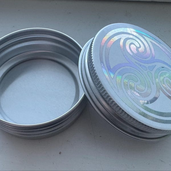 Notion Tin Round Storage for Stitch Markers Knitting, Sewing and ...