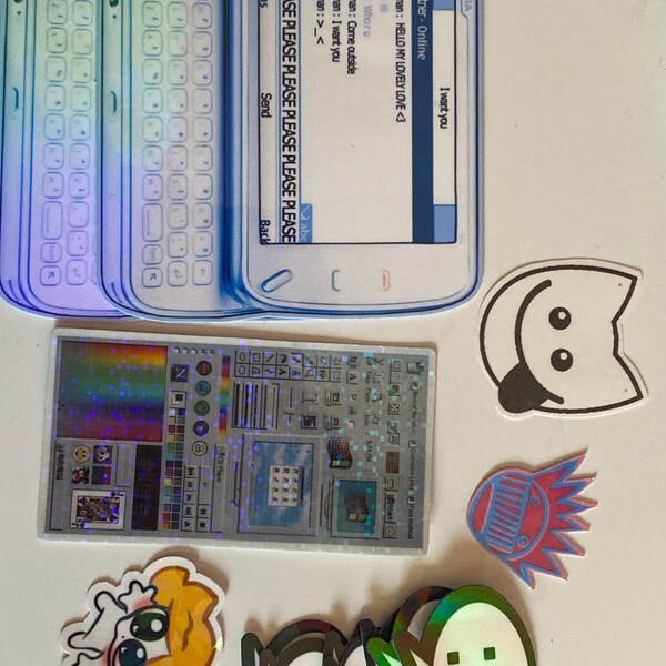 Y2k Microsoft Spam Sticker - Etsy