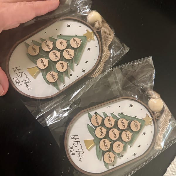 Personalized Family Puzzle Christmas Ornament, Custom Ornament, 2024 ...