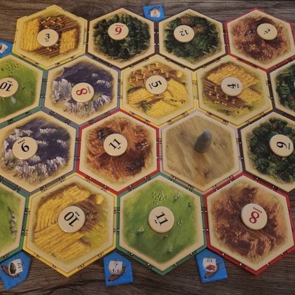 Hex Holders Magnetic 19 Pack for Hex Based Settlement Board Game ...