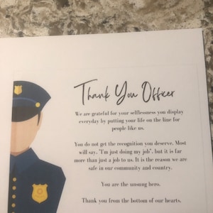 Thank A Veteran Thank You Card for Veteran Service Member Printable ...